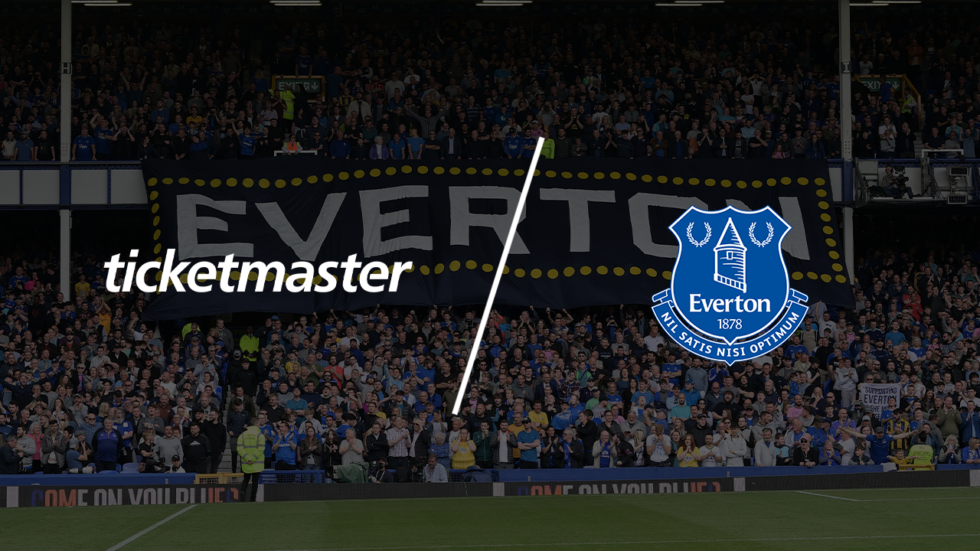 Ticketmaster is Everton's Official Ticketing Innovation Partner