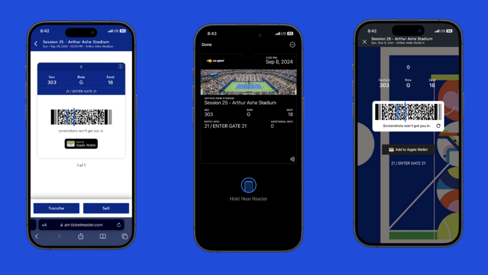 Ticketmaster's Digital Ticketing takes Centre Court at US Open